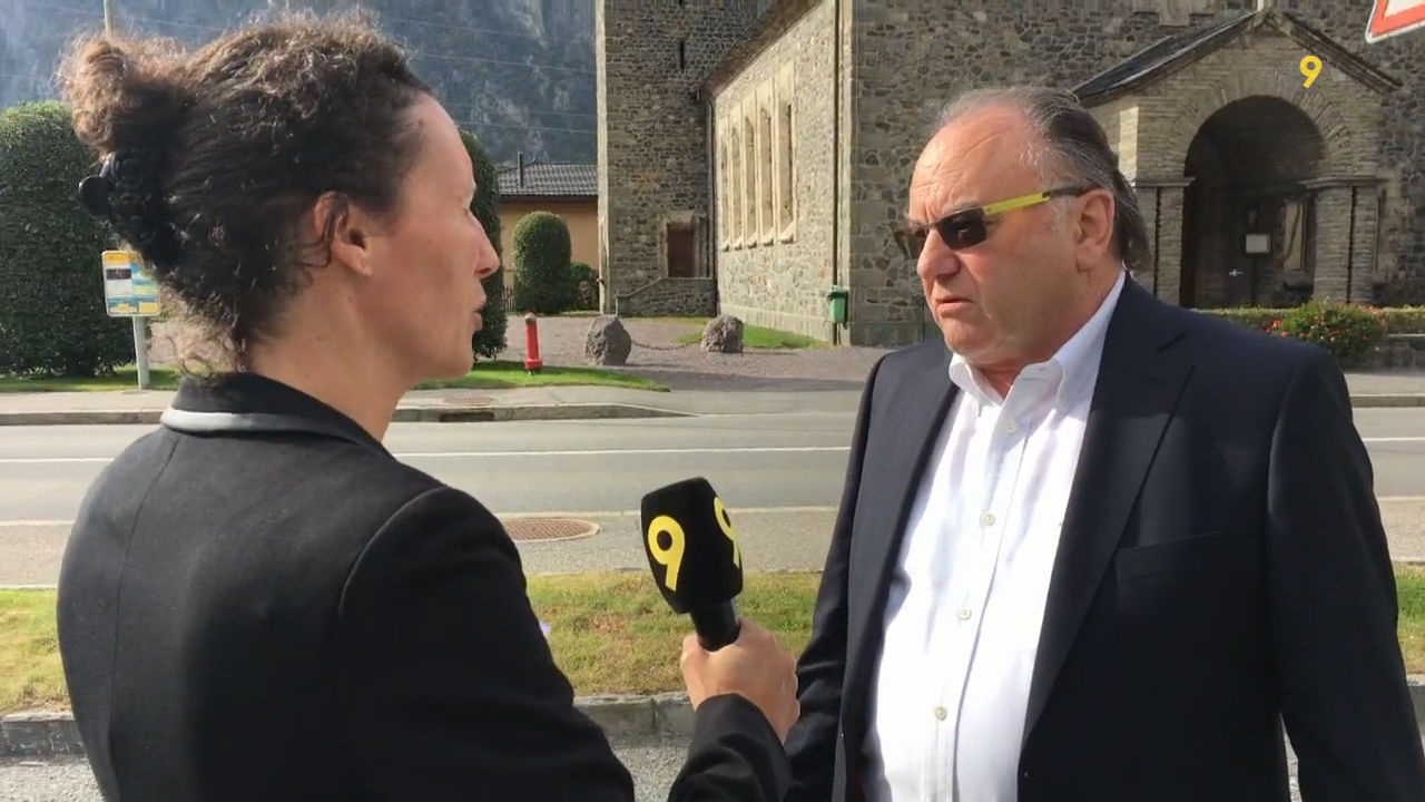 Dorénaz: interview du président sortant Daniel Fournier / Canal9