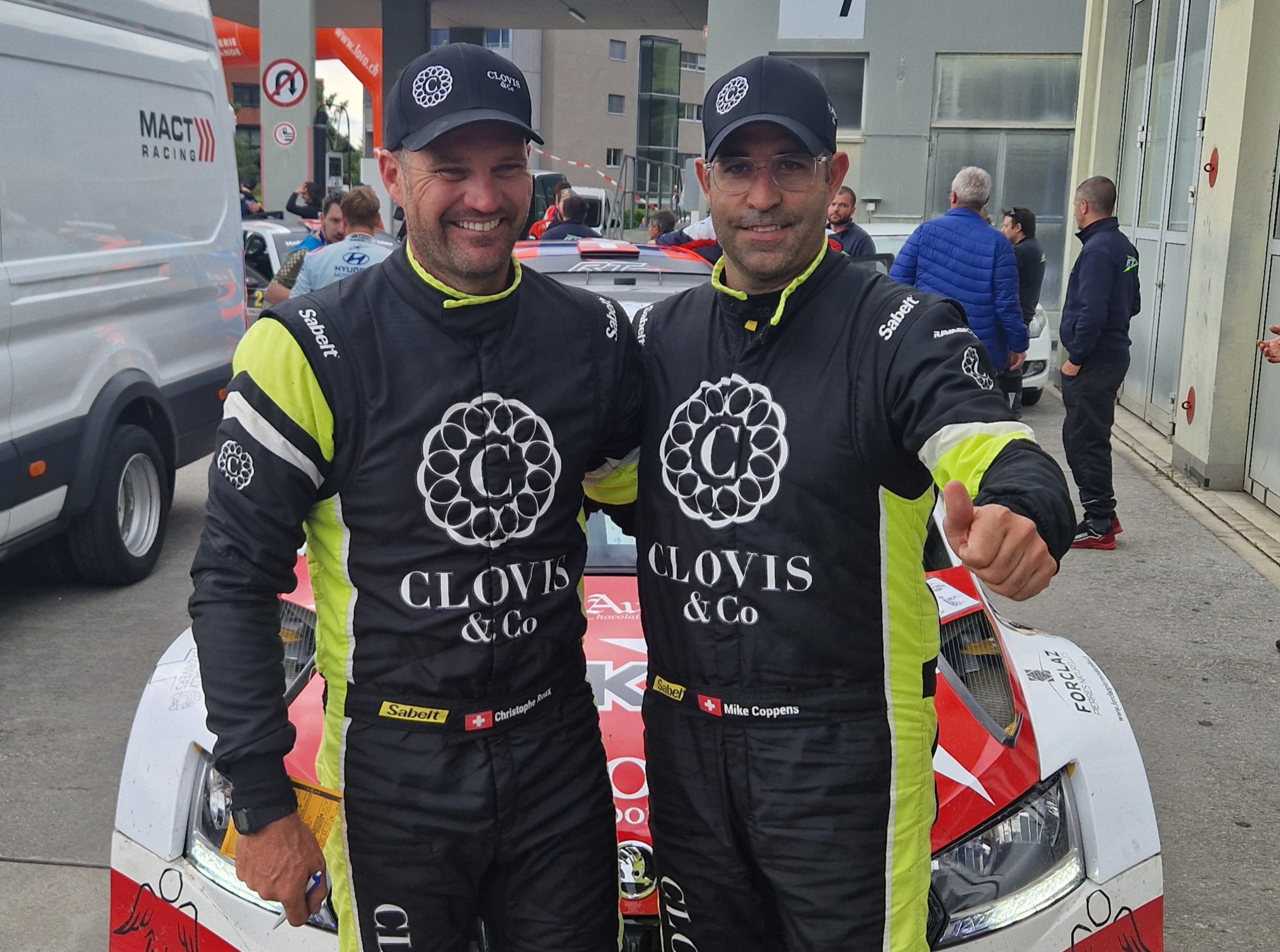 Le duo Mike Coppens/Christophe Roux souverain sur le rallye du Chablais ...