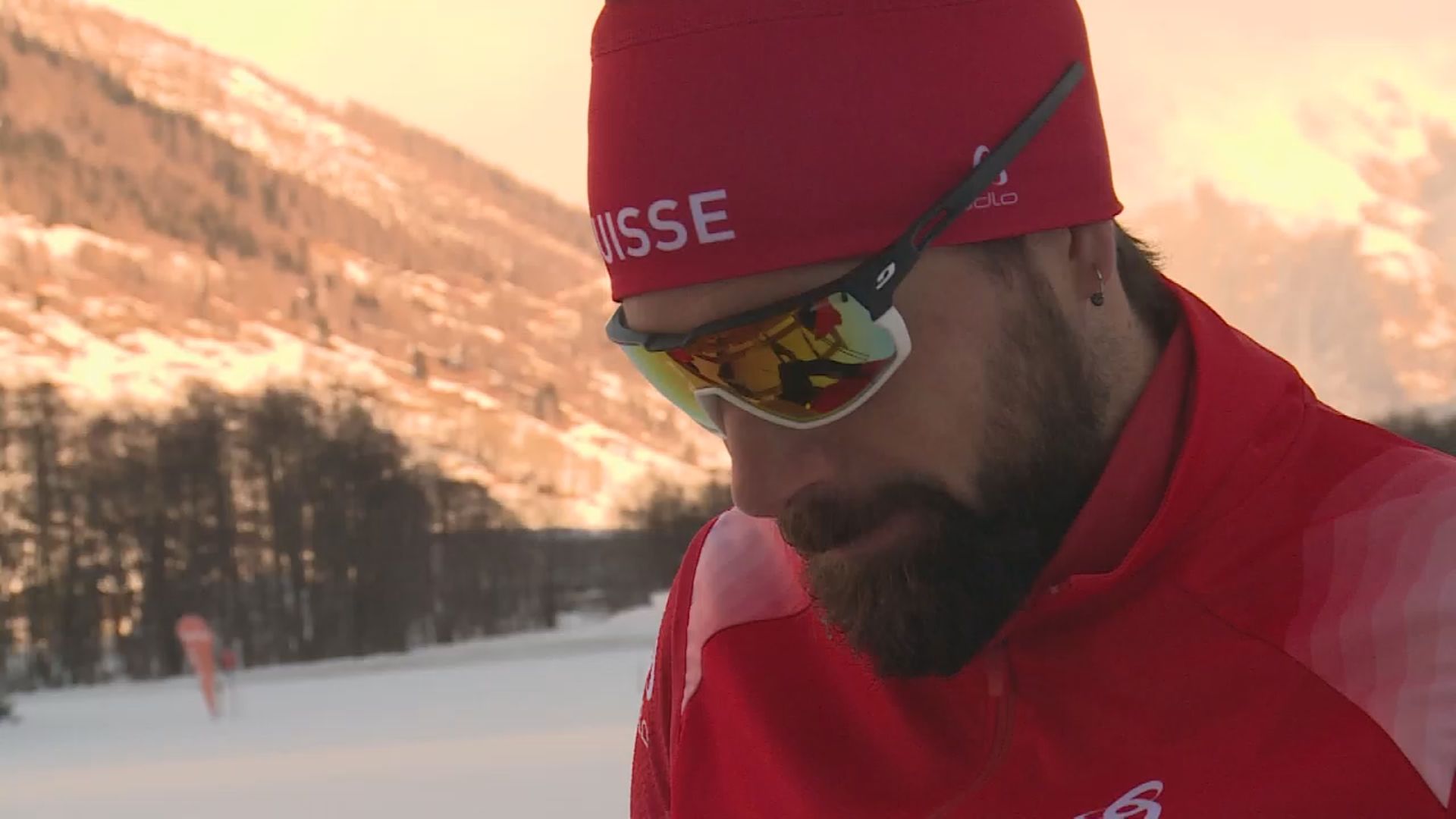 Biathlet Benjamin Weger an Olympischen Winterspielen / Canal9