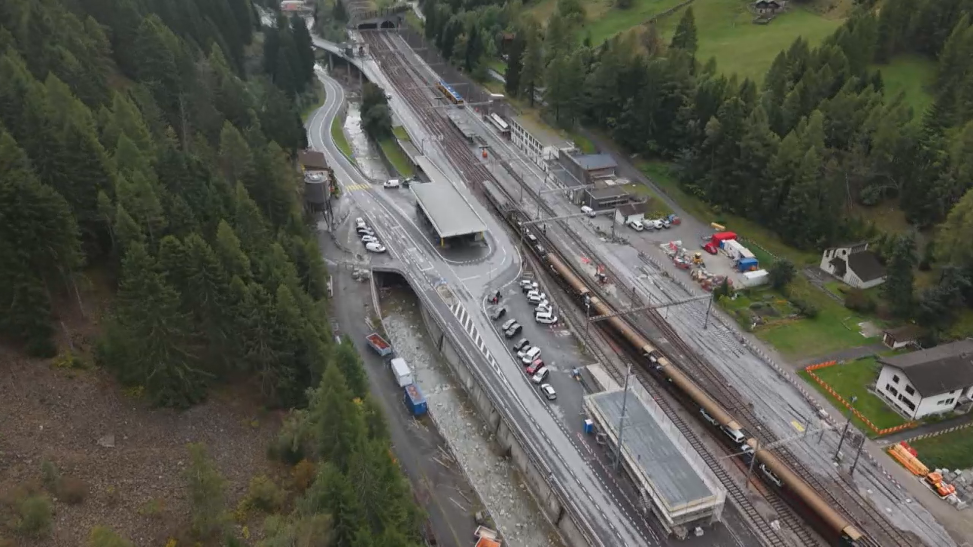 Bahnhof Goppenstein: Der hochfrequentierte Bahnhof wird jetzt ...