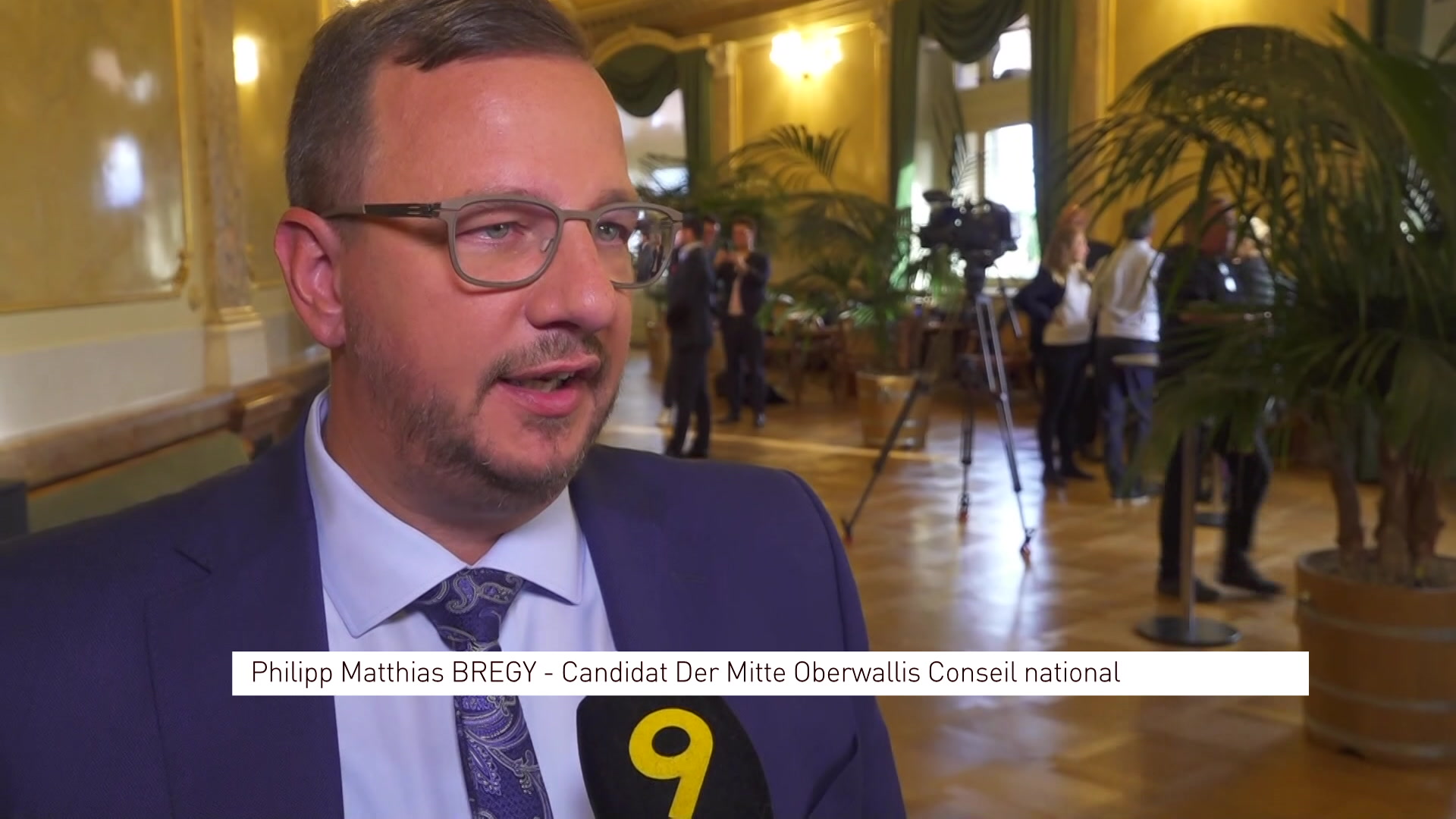Philipp Matthias Bregy : « Si on termine aux alentours de 14% des voix ...