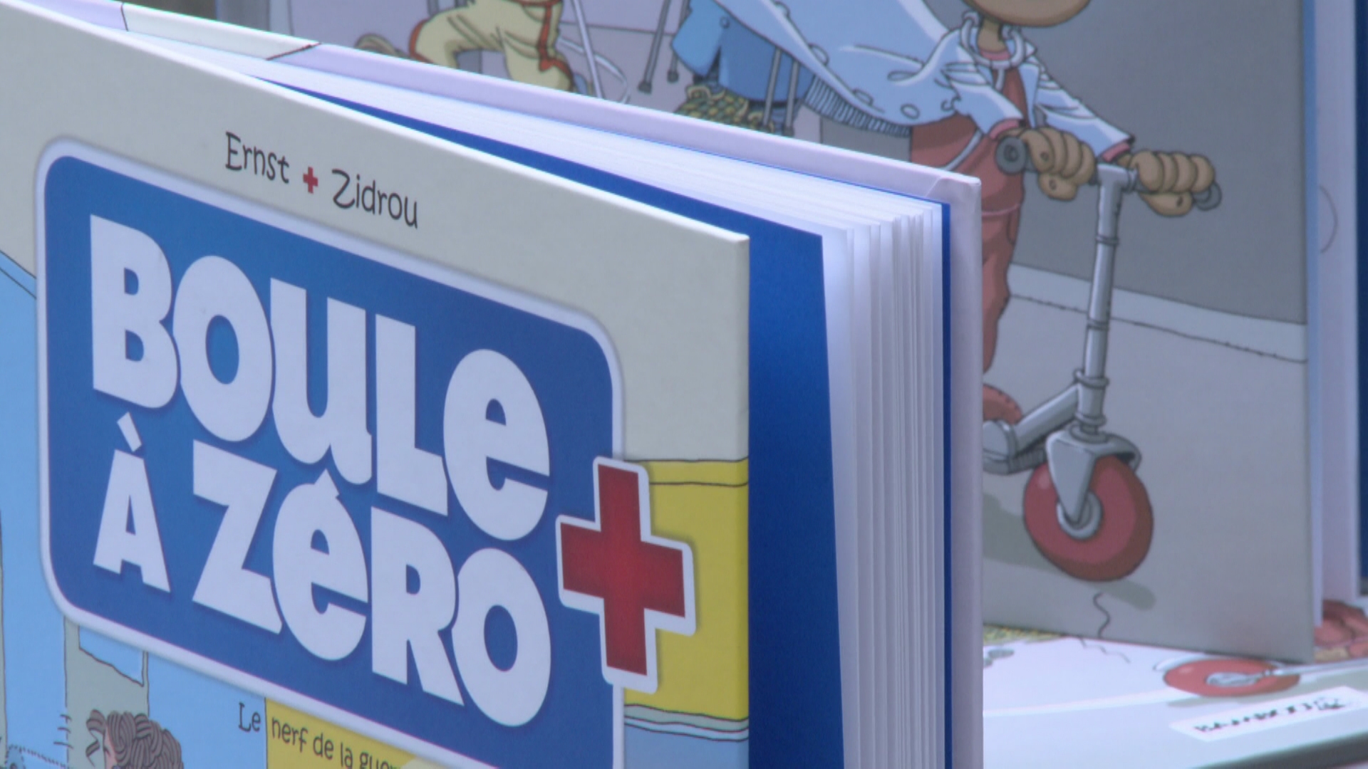 Boule à zéro: une BD pour parler de la maladie en pédiatrie / Canal9