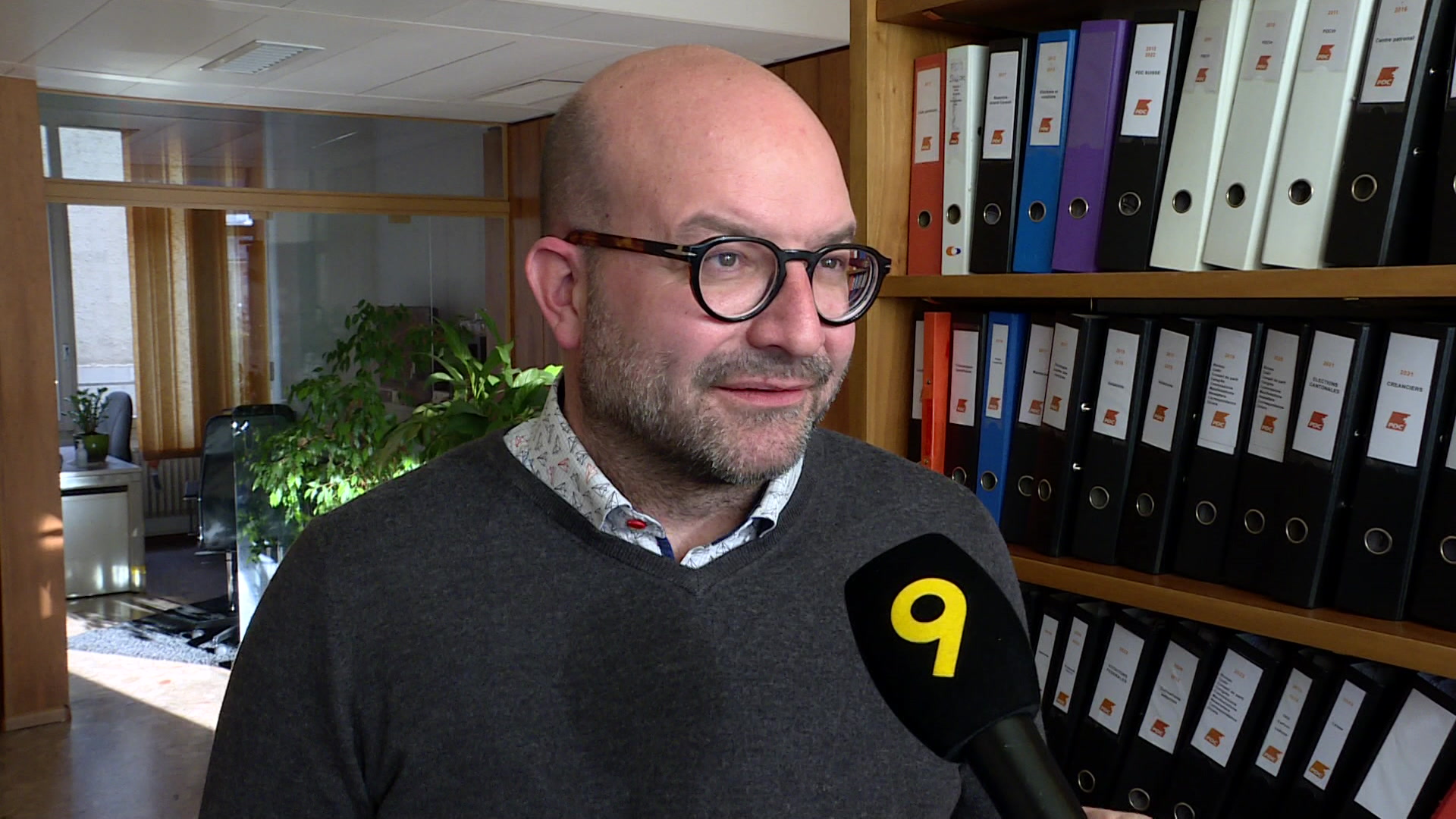 Le Centre n’a pas peur de la candidature Addor aux Etats / Canal9