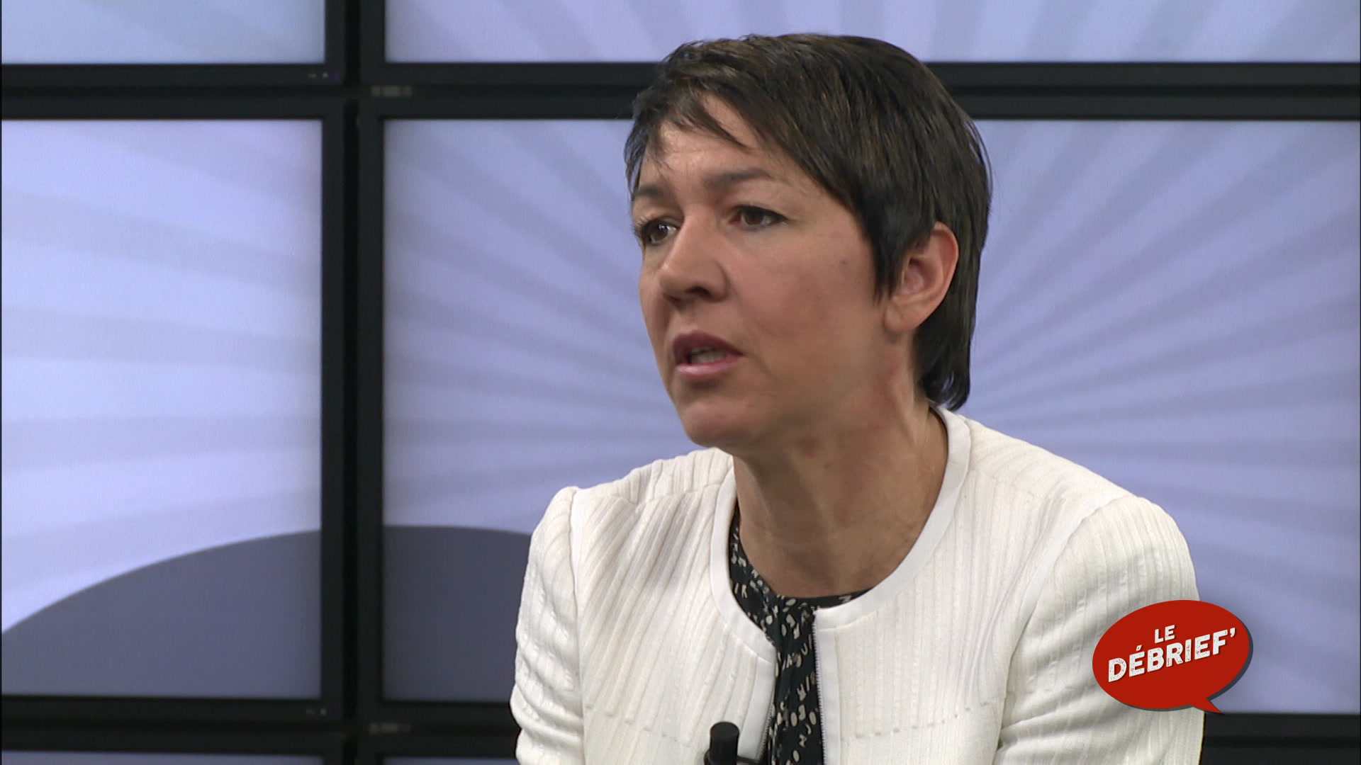 LE DÉBRIEF’ avec Nicole Langenegger-Roux / Canal9