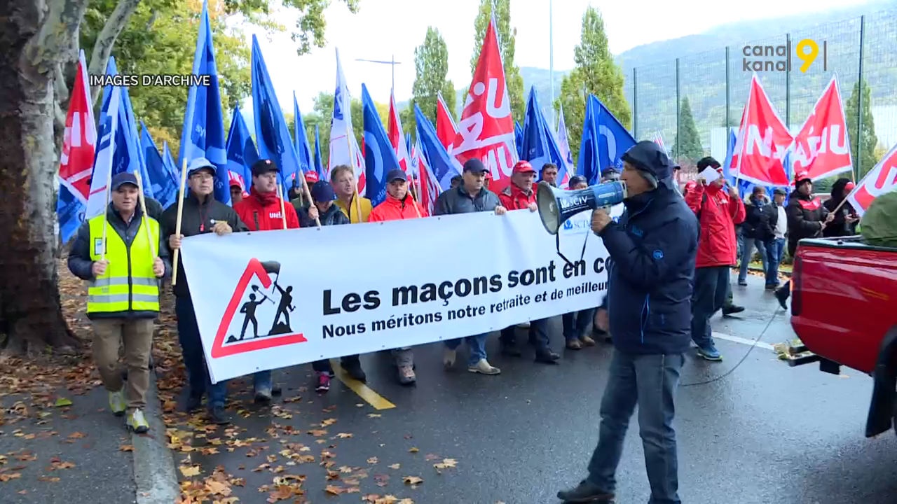 L’Union syndicale valaisanne fête ses 100 ans de lutte! / Canal9