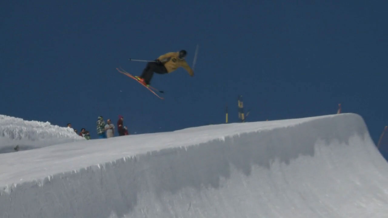 Crans-Montana inaugure son halfpipe / Canal9