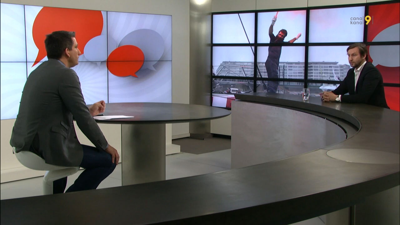 Alan Roura est un grand sportif! / Canal9