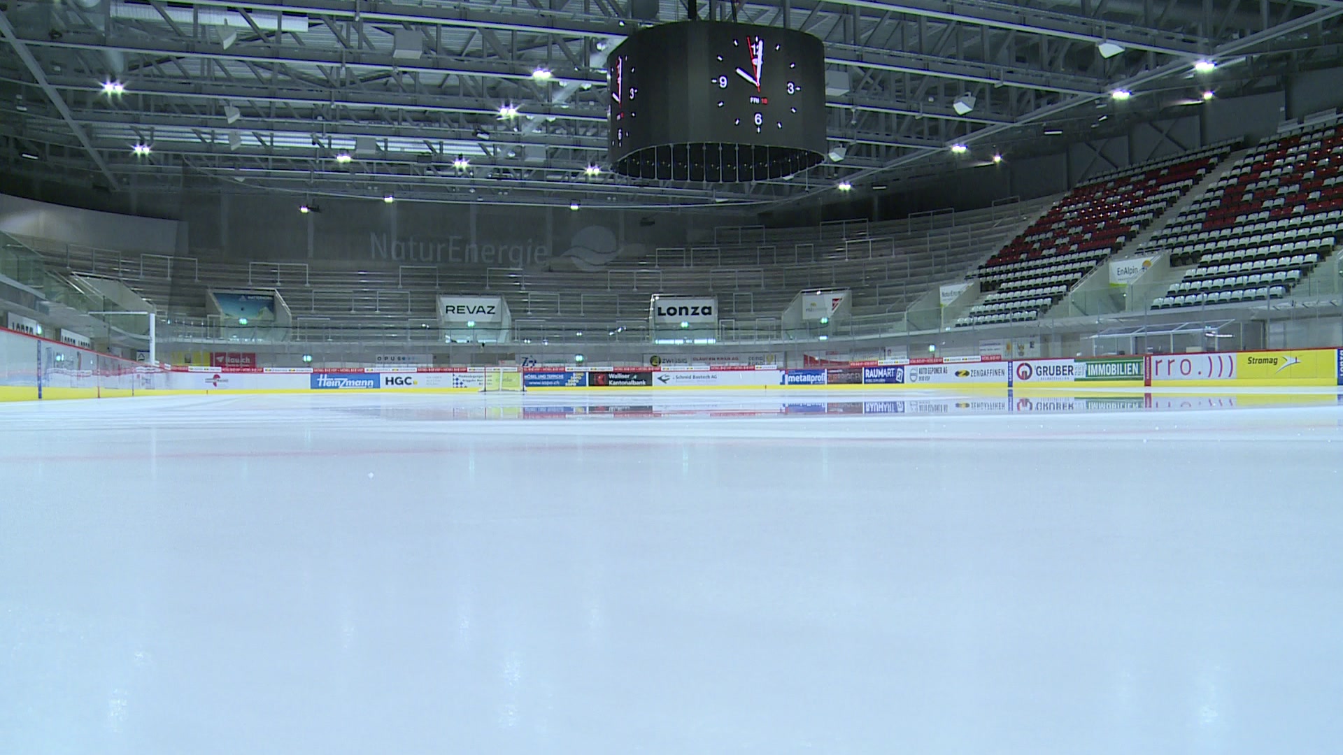 La Lonza Arena est la 2e patinoire de Suisse à utiliser un système de ...